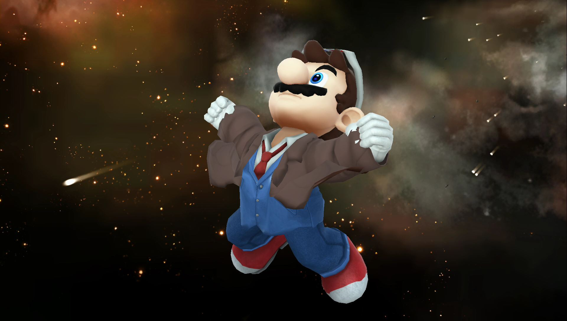 Dr. Who Mario (Over Dr. Mario) [Super Smash Bros. (Wii U)] [Mods]