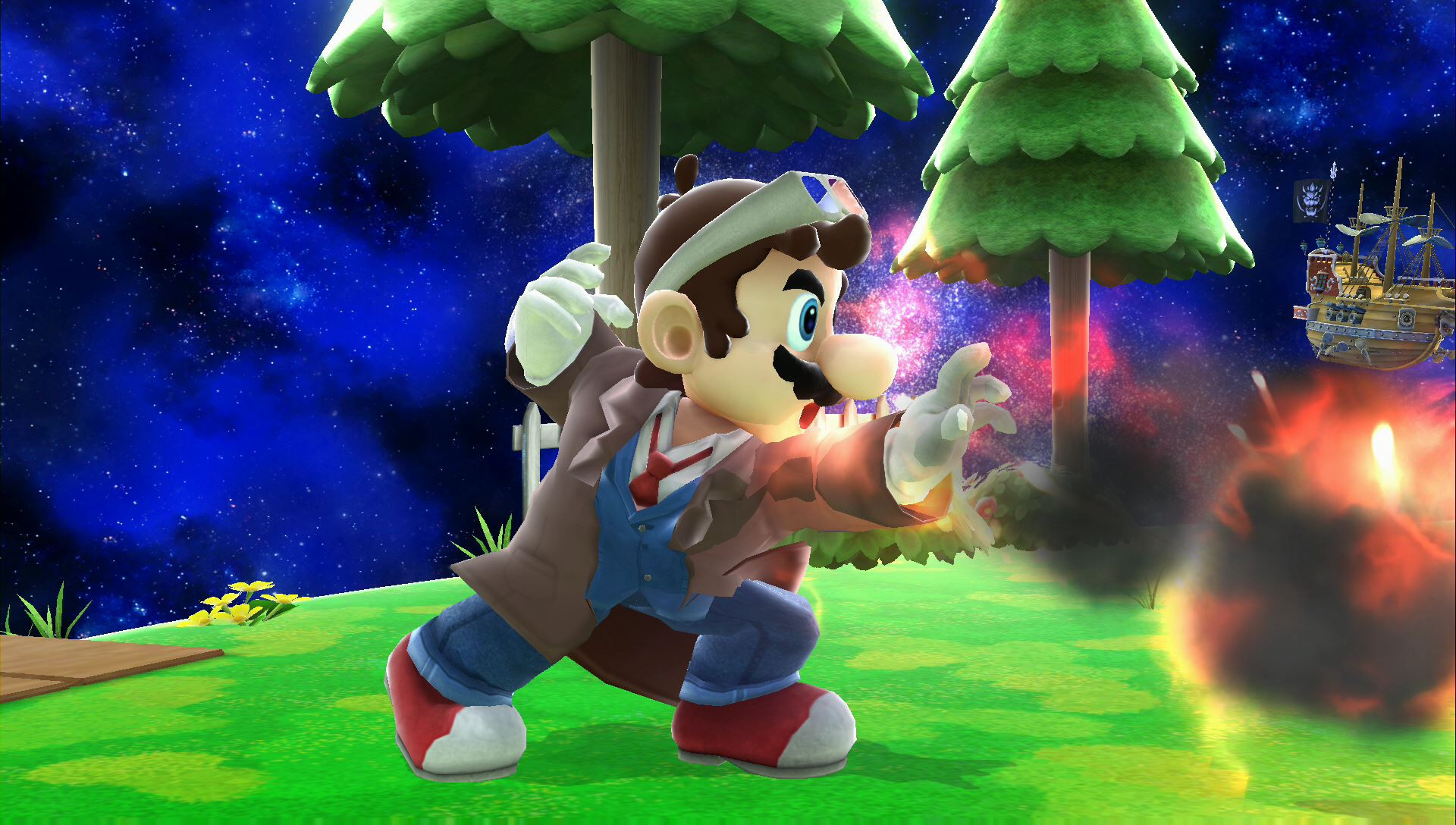 Dr. Who Mario (Over Mario) [Super Smash Bros. (Wii U)] [Mods]