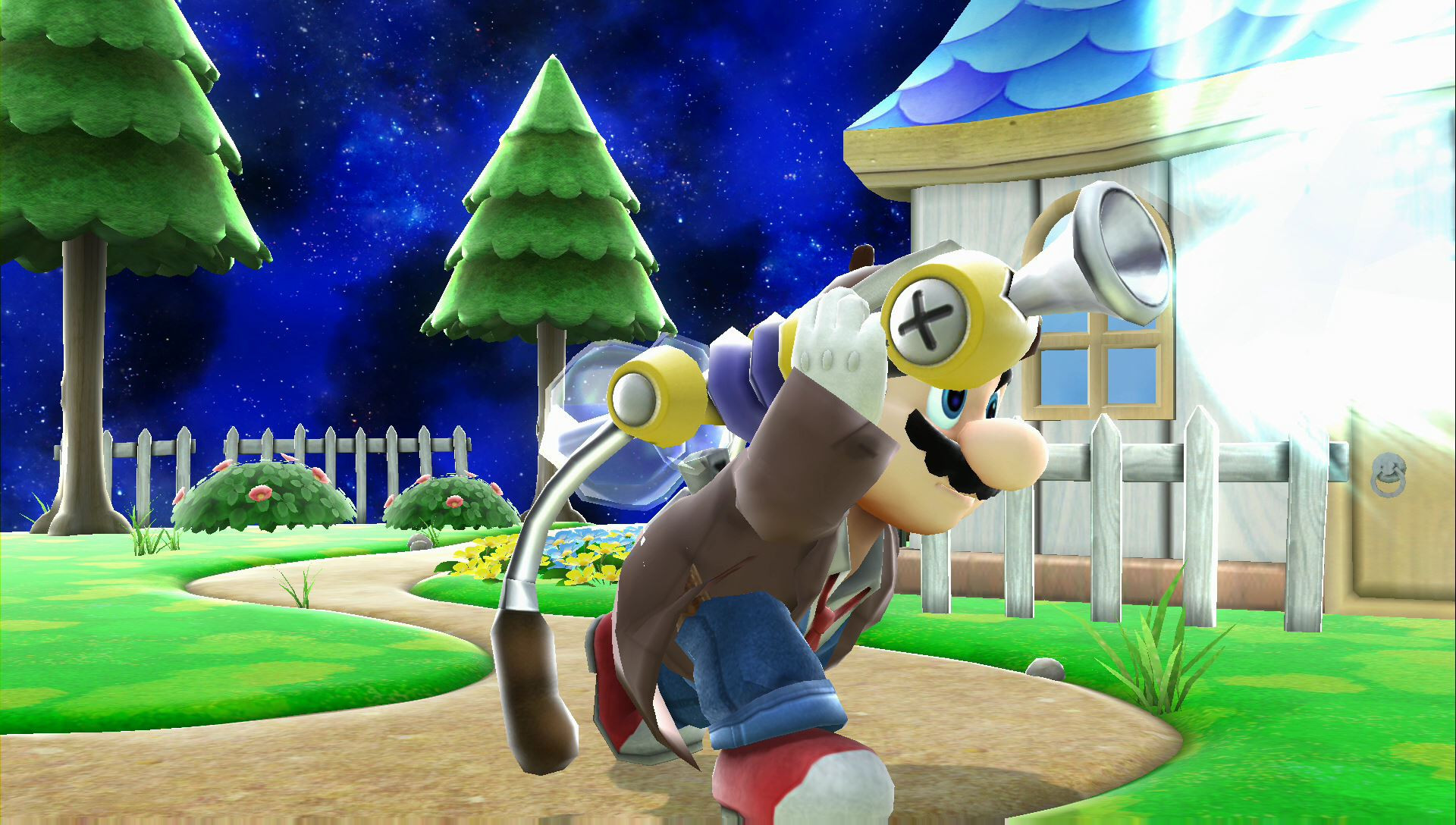 Dr. Who Mario (Over Mario) [Super Smash Bros. (Wii U)] [Mods]