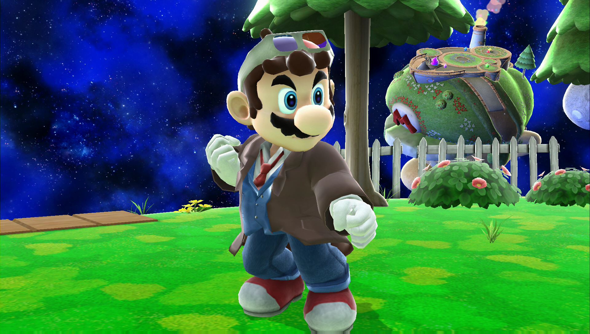 Dr. Who Mario (Over Mario) [Super Smash Bros. (Wii U)] [Mods]