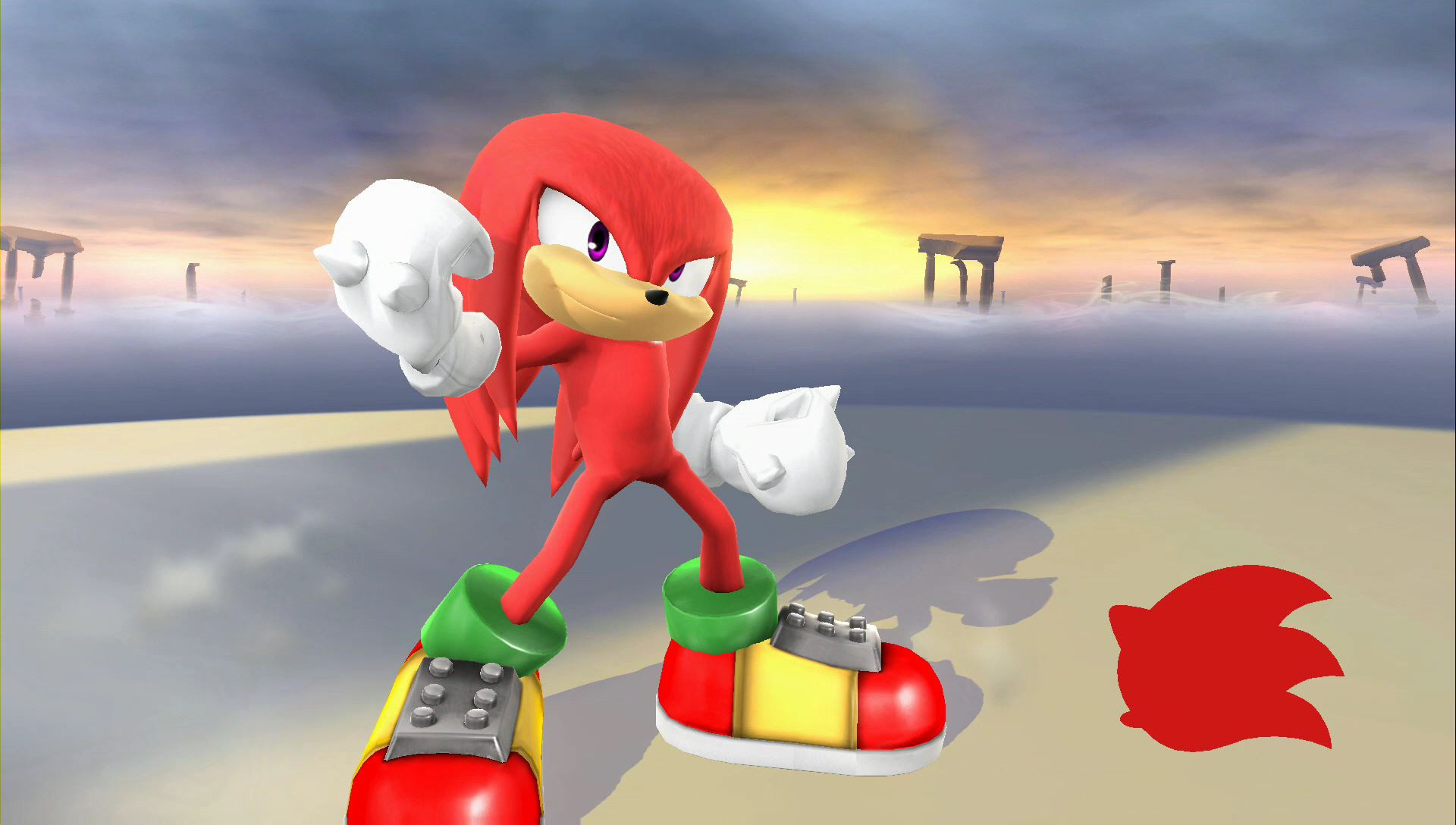 Knuckles The Echidna Mod for Super Smash Bros. (Wii U) | SSB4U Mods