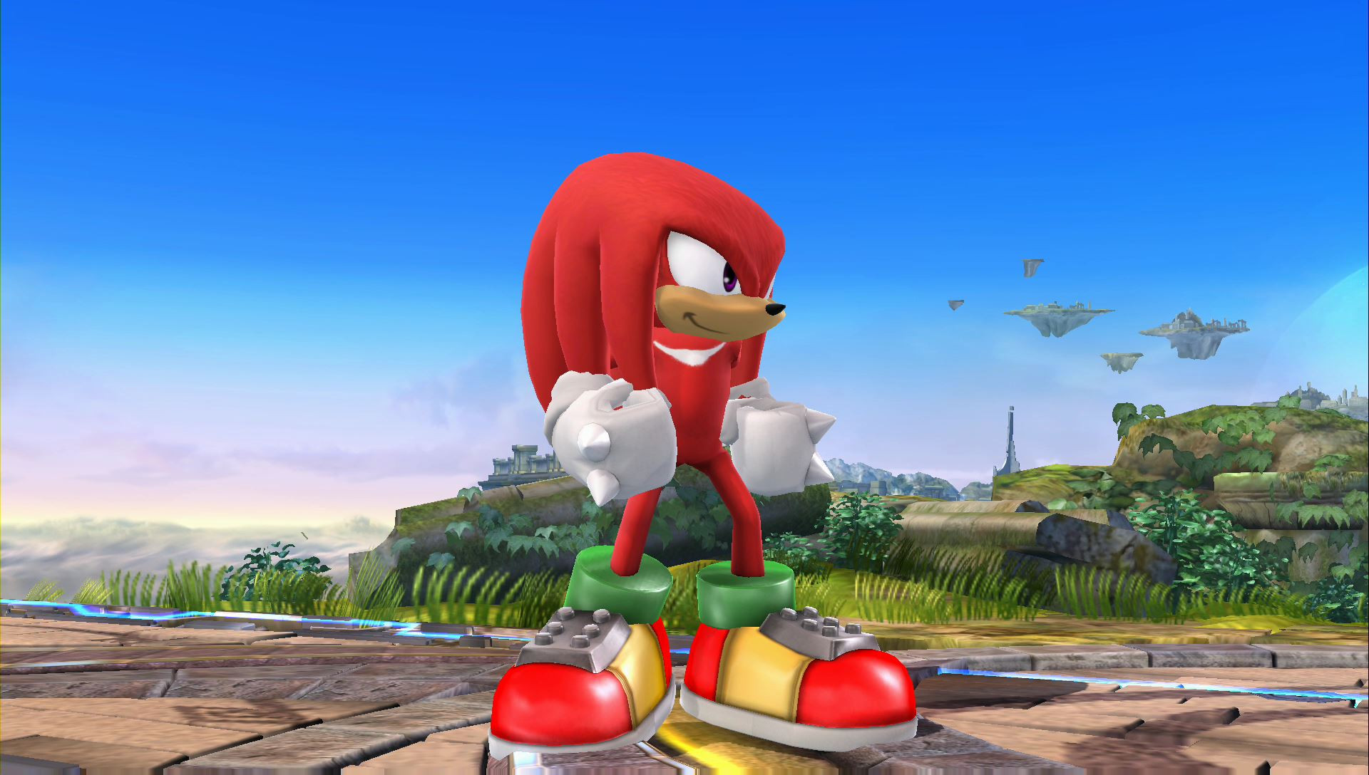 Knuckles The Echidna Mod for Super Smash Bros. (Wii U) | SSB4U Mods