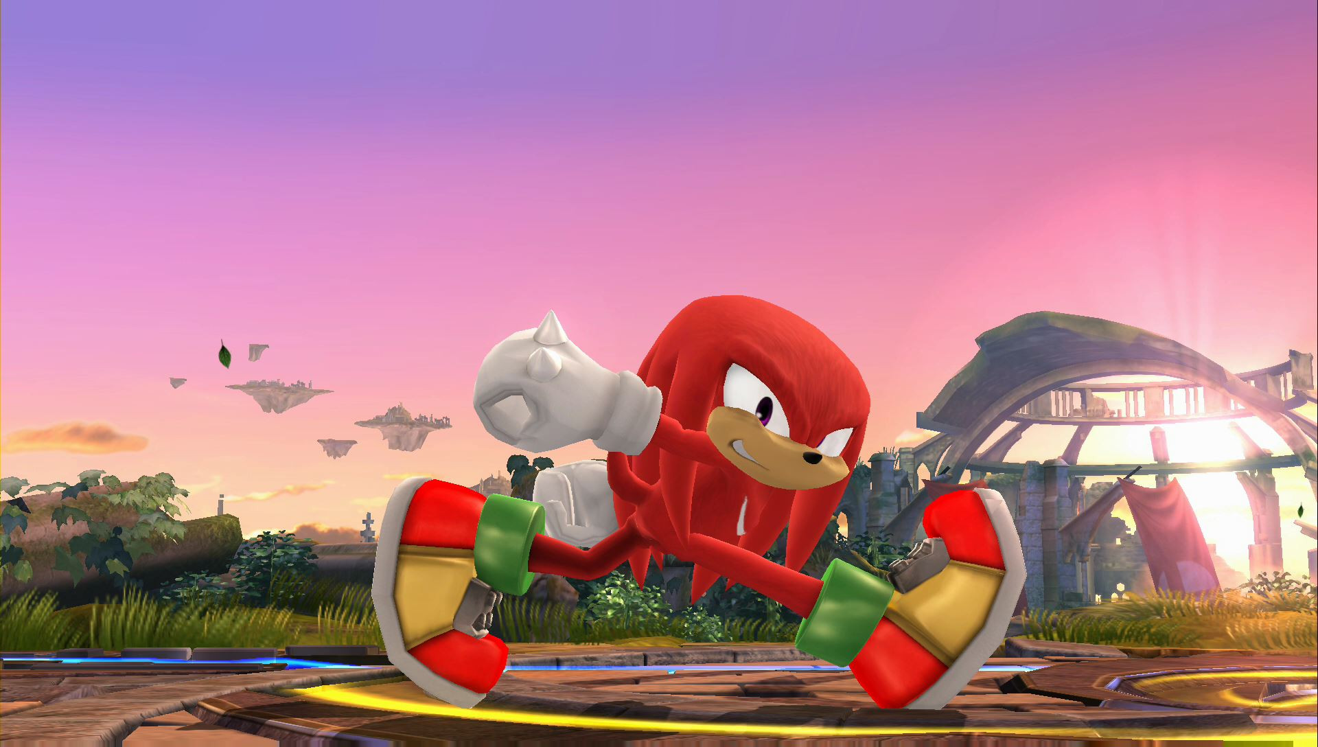 Knuckles The Echidna Mod for Super Smash Bros. (Wii U) | SSB4U Mods