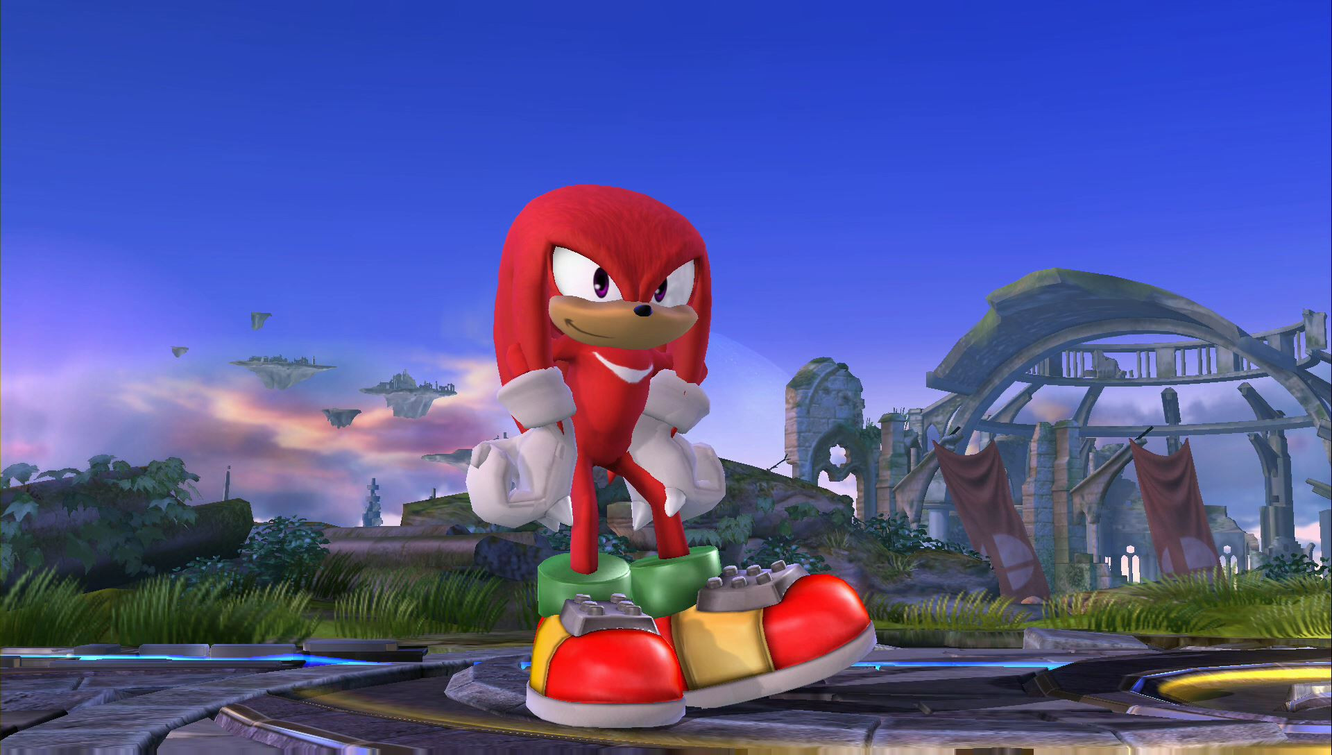 Knuckles The Echidna Mod for Super Smash Bros. (Wii U) | SSB4U Mods