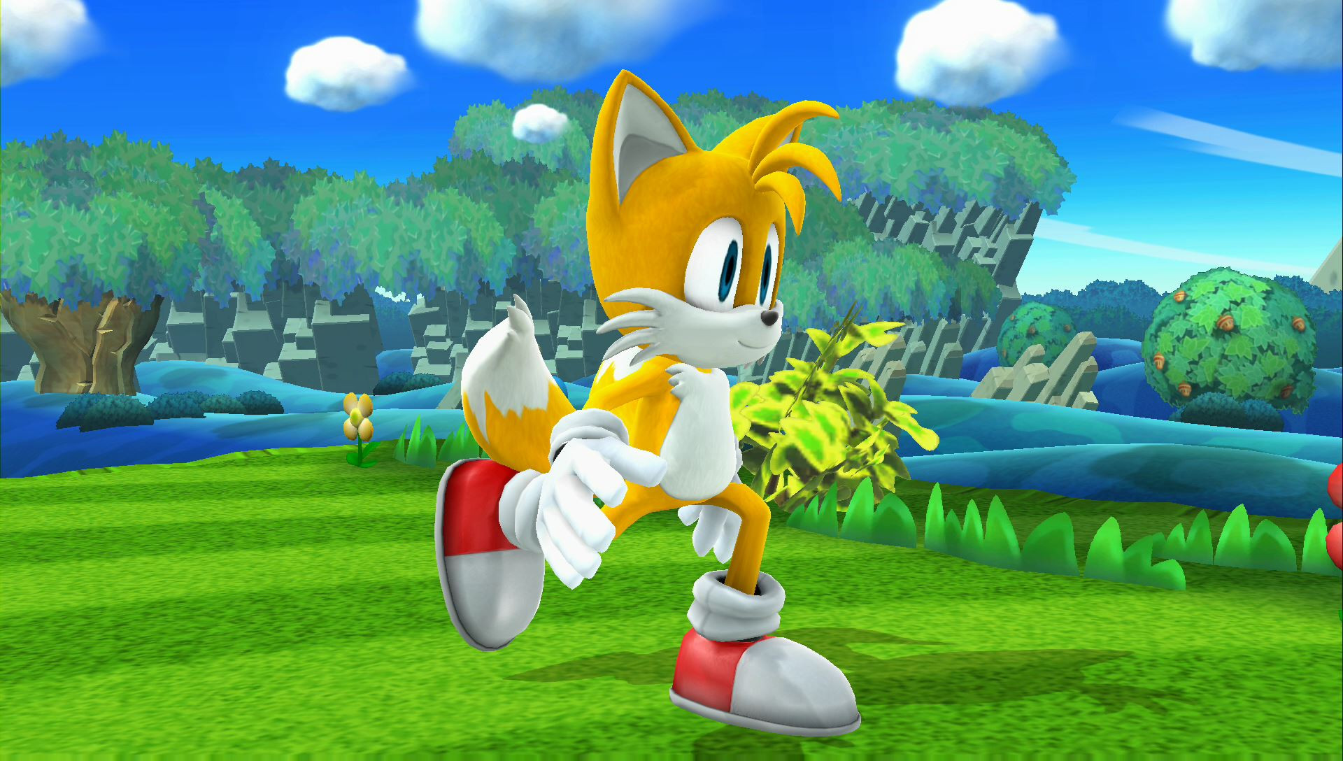 Miles "Tails" Prower (Over Sonic) Mod for Super Smash Bros. (Wii U ...