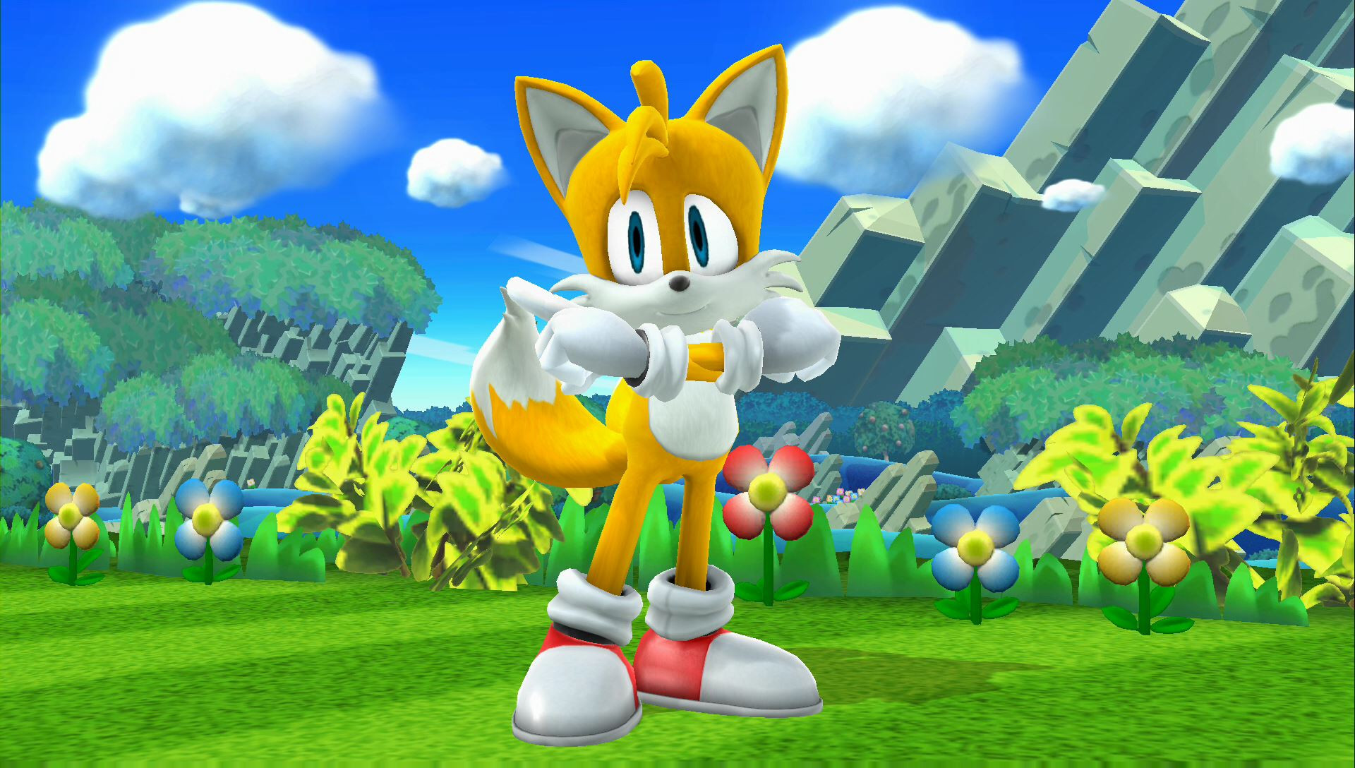 Miles "Tails" Prower (Over Sonic) Mod for Super Smash Bros. (Wii U ...