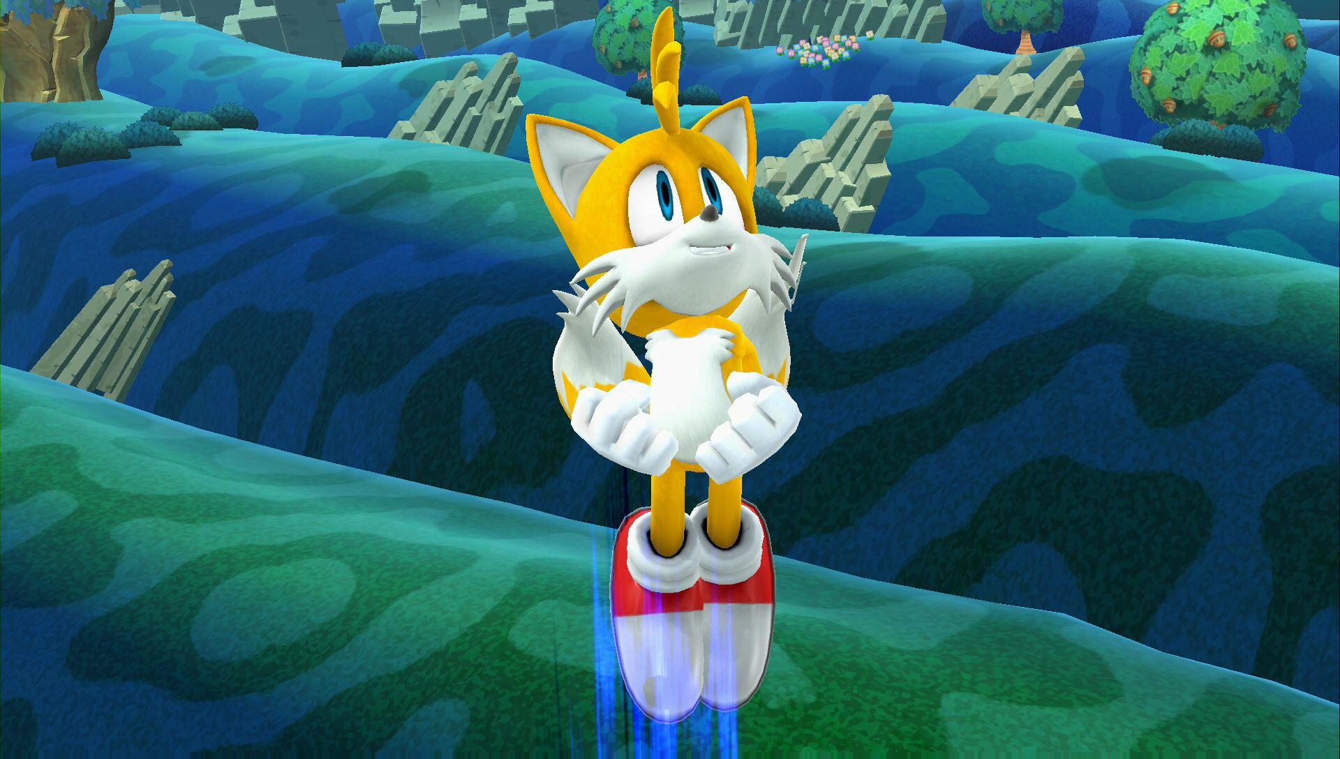 Miles "Tails" Prower (Over Sonic) Mod for Super Smash Bros. (Wii U ...