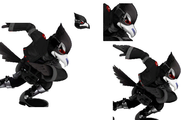 Reaper Alt. Falco UI [Super Smash Bros. (Wii U)] [Mods]