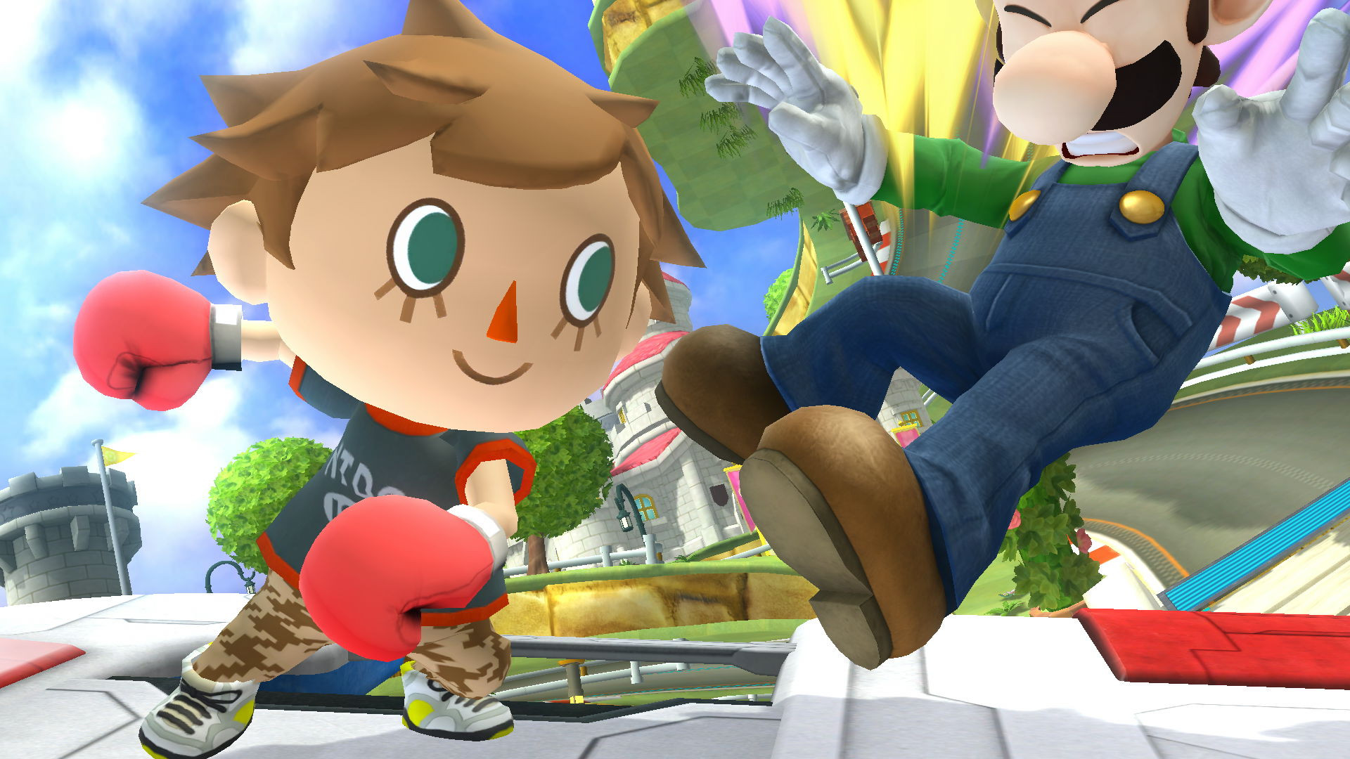 MK8 Villager [Super Smash Bros. (Wii U)] [Mods]