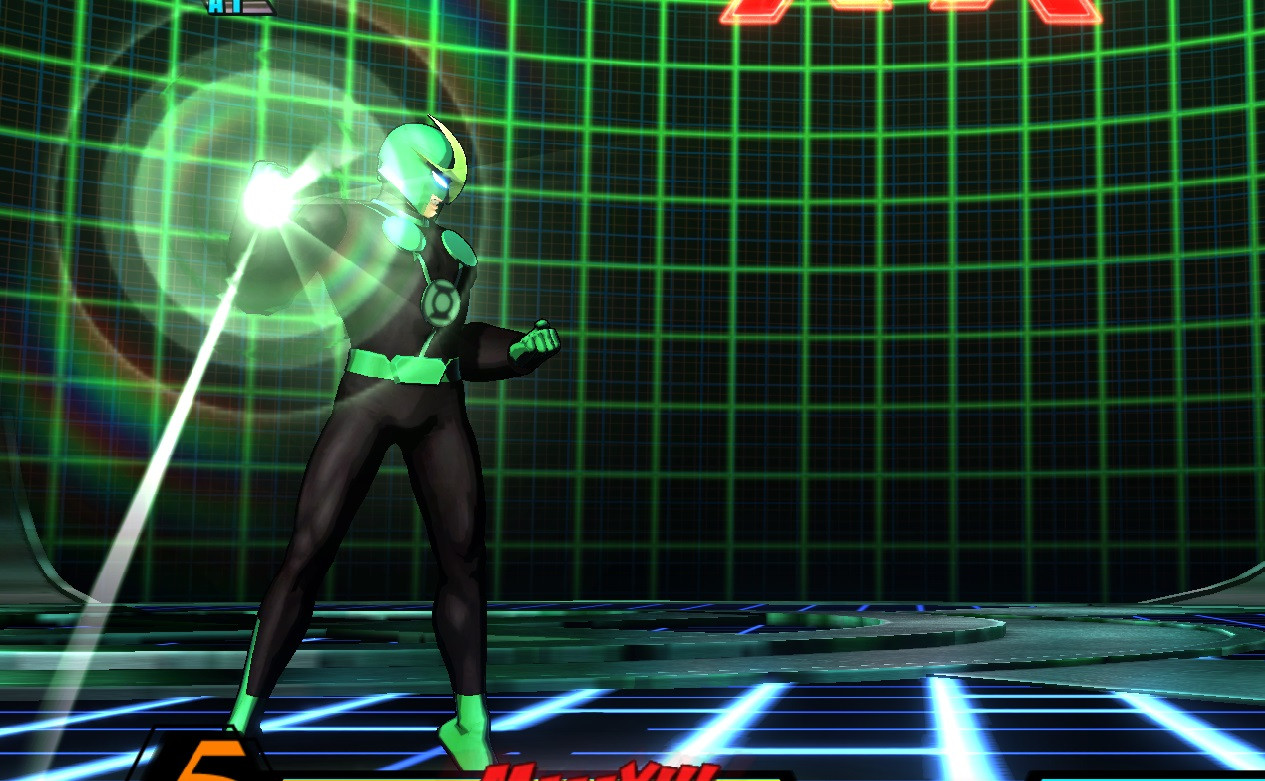 Green Lantern Nova Mod for Ultimate Marvel vs Capcom 3 | UMvC3 Mods