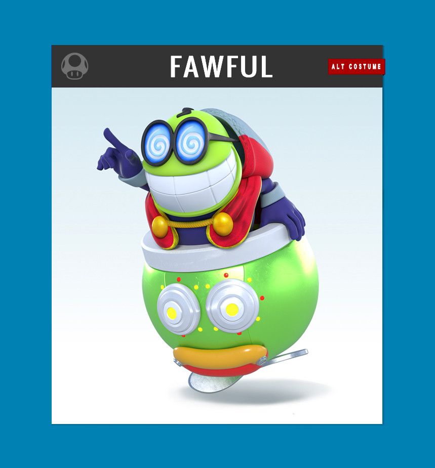 Fawful Has Fury Mod for Super Smash Bros. (Wii U) | SSB4U Mods