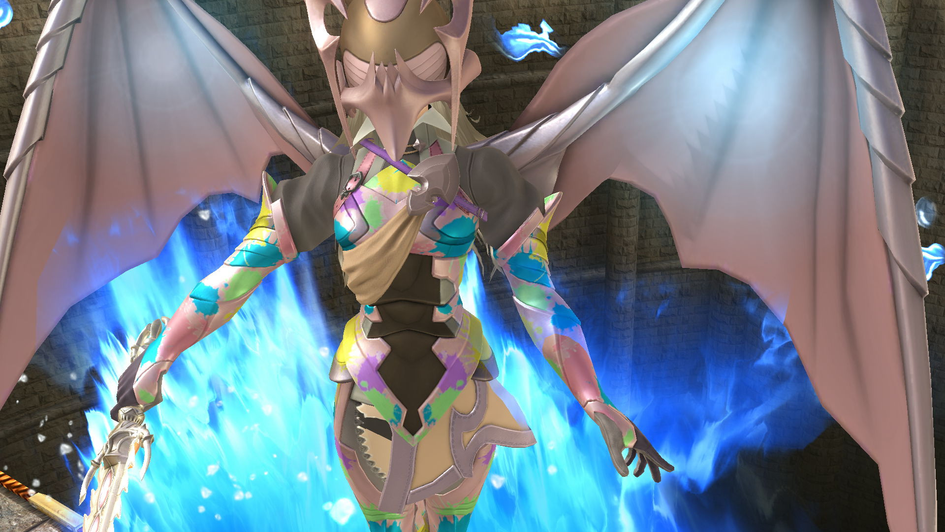 Easter Palooza Paint Splatter Female Corrin Mod for Super Smash Bros ...