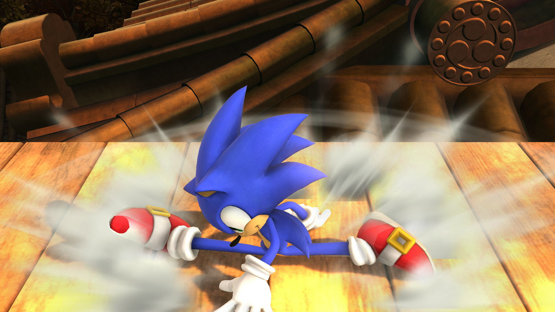 Blue Arms Sonic [Super Smash Bros. (Wii U)] [Mods]
