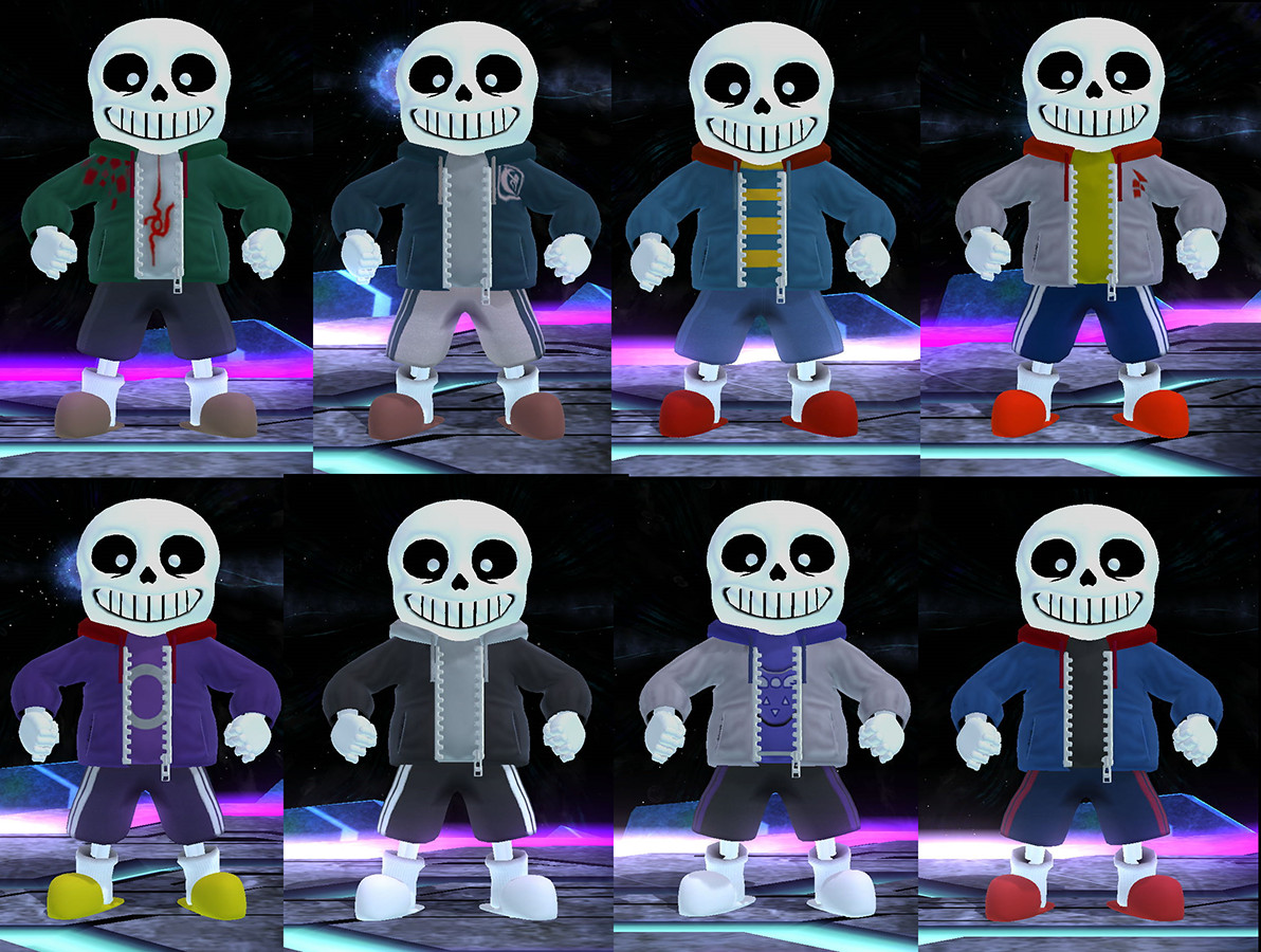 Sans Mod for Super Smash Bros. (Wii U) | SSB4U Mods