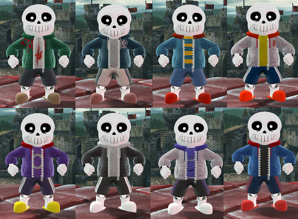 Sans Mod for Super Smash Bros. (Wii U) | SSB4U Mods