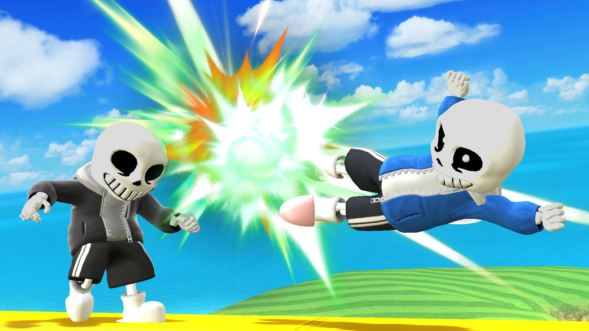 Sans Mod for Super Smash Bros. (Wii U) | SSB4U Mods