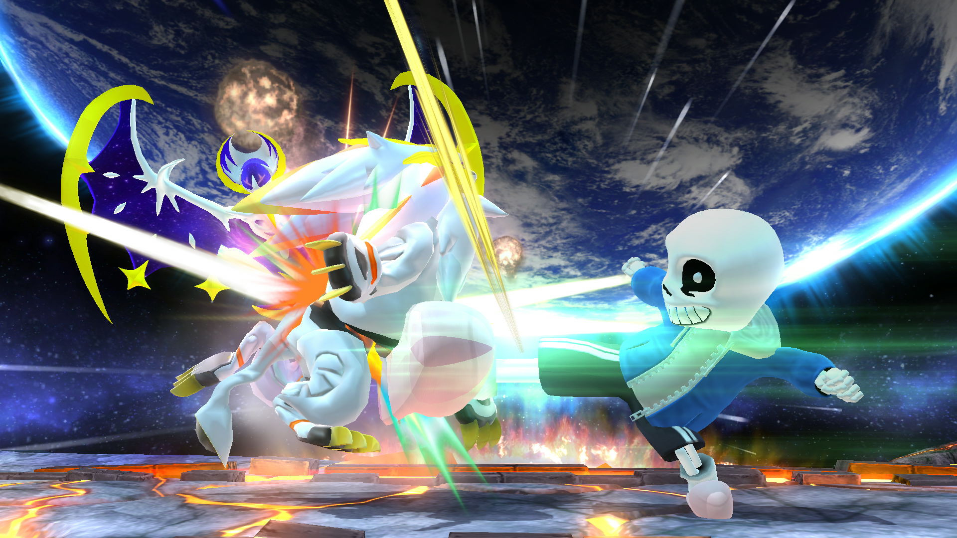 Sans Mod for Super Smash Bros. (Wii U) | SSB4U Mods