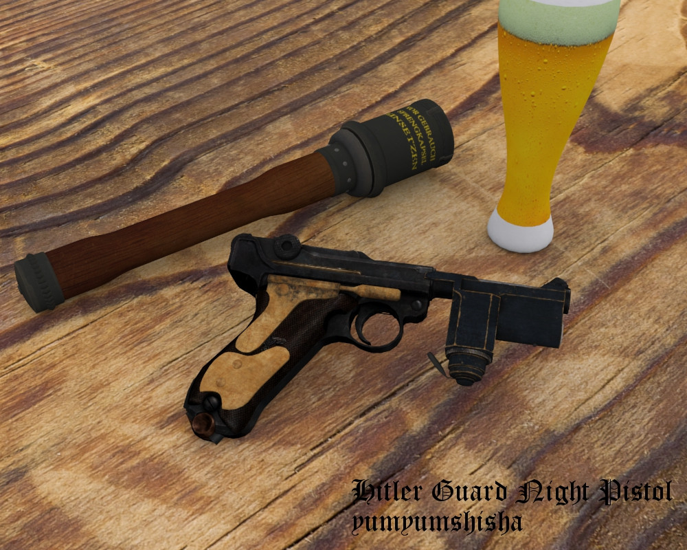 Hitler Guard "Night Pistol" Luger Mod for Day of Defeat: Source | DoD:S ...