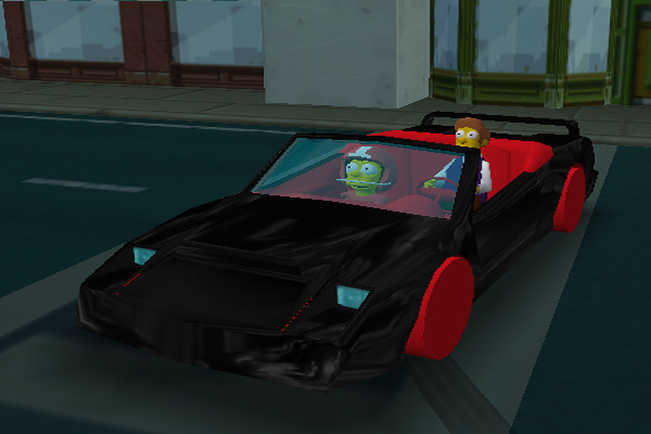 Black and Red Ferrari Mod for The Simpsons: Hit & Run | SHAR Mods