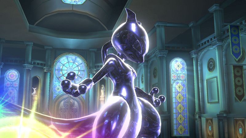 Purple metal Mewtwo [Super Smash Bros. (Wii U)] [Mods]
