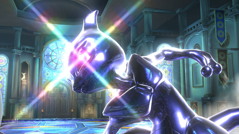 Purple metal Mewtwo [Super Smash Bros. (Wii U)] [Mods]