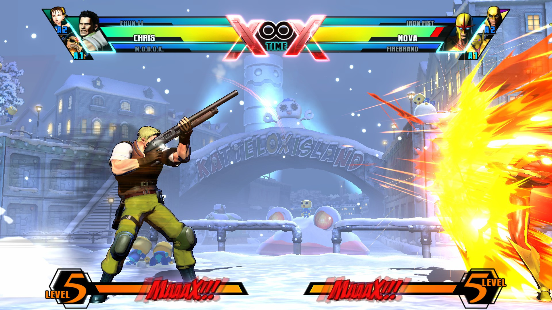 MVC Chris' Alternate (Nuke) Edit [Ultimate Marvel vs Capcom 3] [Mods]