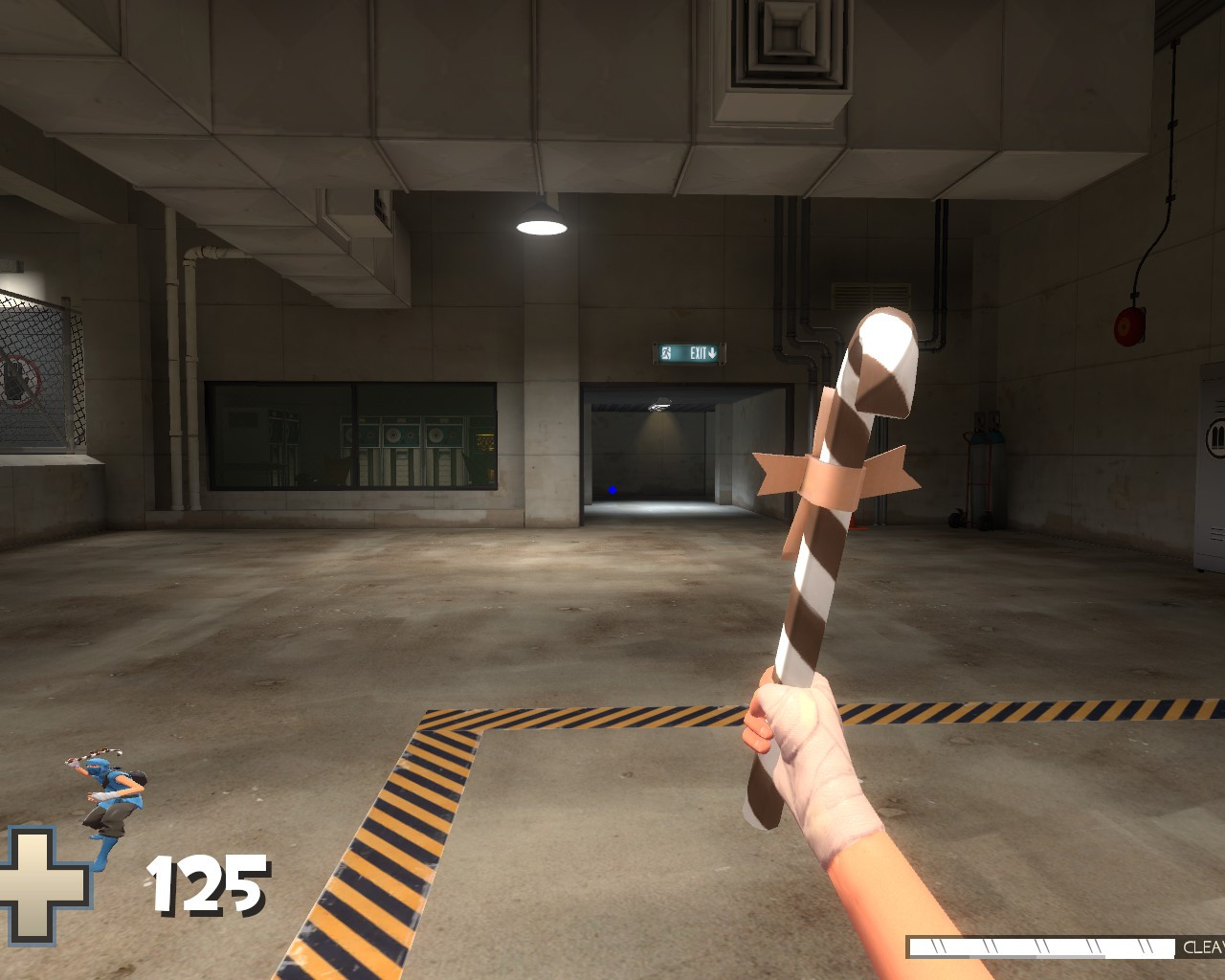 Mint and Chocolate Colored Candy Cane. Mod for Team Fortress 2 | TF2 Mods