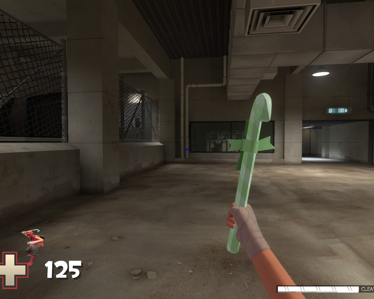 Mint and Chocolate Colored Candy Cane. Mod for Team Fortress 2 | TF2 Mods
