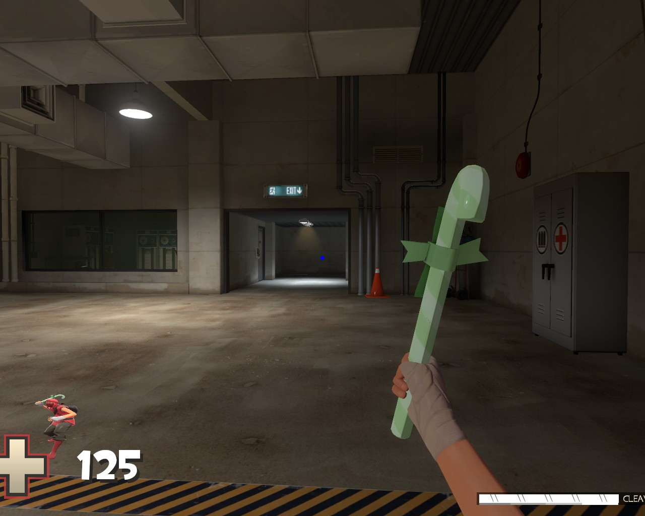 Mint and Chocolate Colored Candy Cane. Mod for Team Fortress 2 | TF2 Mods