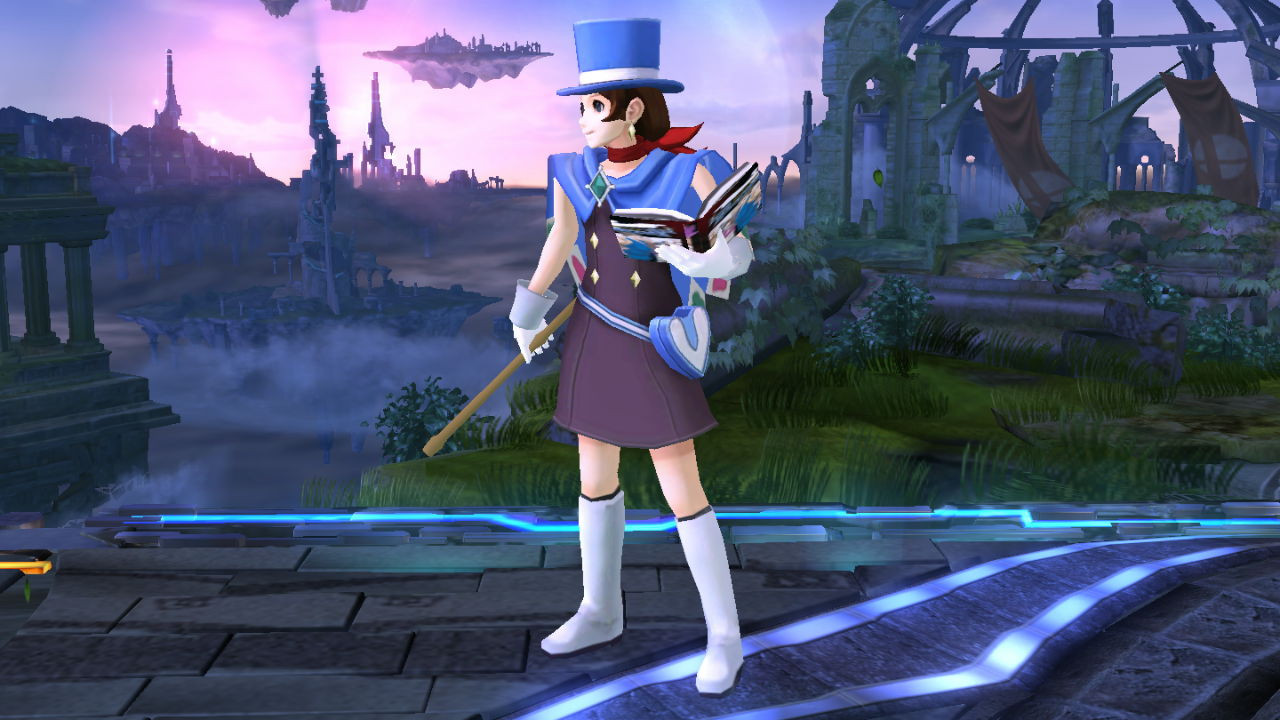 Trucy Wright Mod for Super Smash Bros. (Wii U) | SSB4U Mods