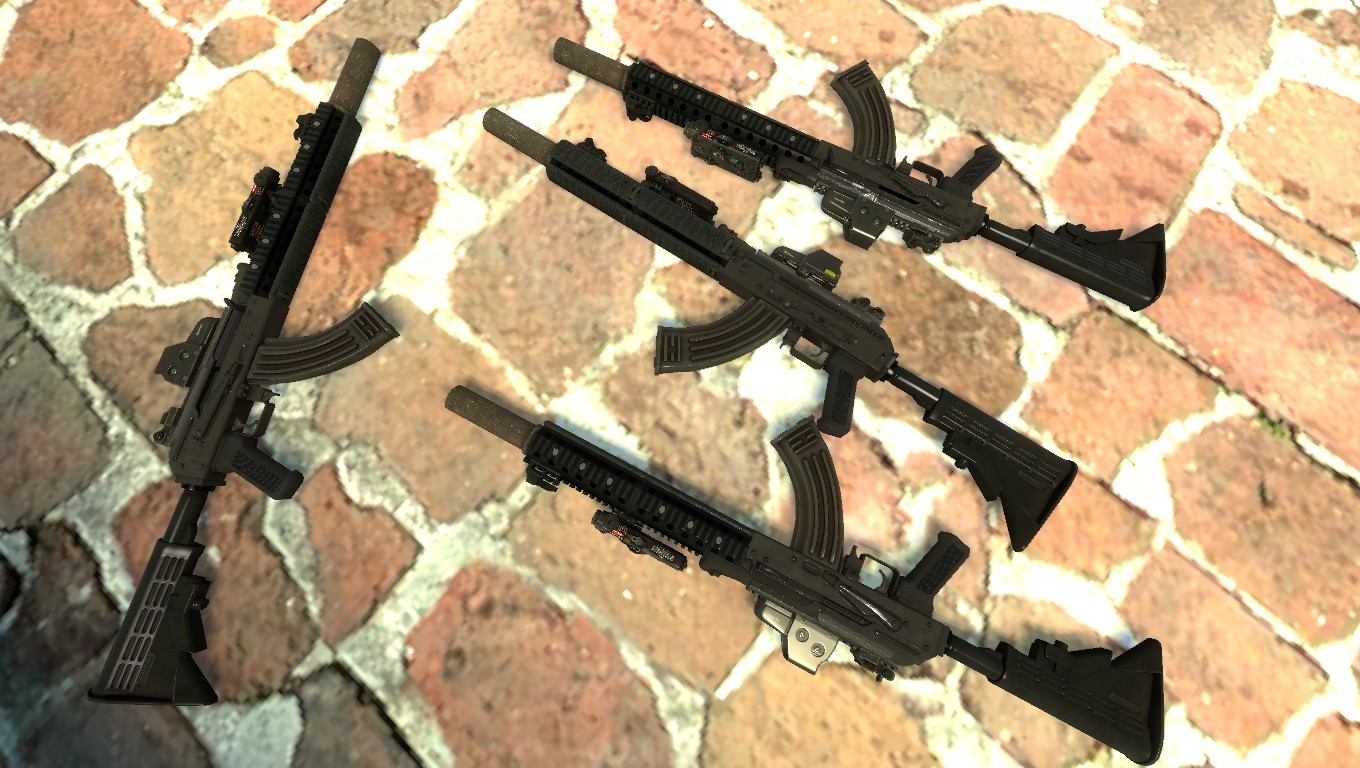 Krieg 747 SchallDämpfer Mod for Counter-Strike: Source | CS:S Mods