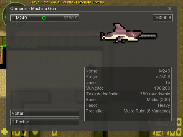 Terraria Megashark in CS 2D [CS2D] [Mods]