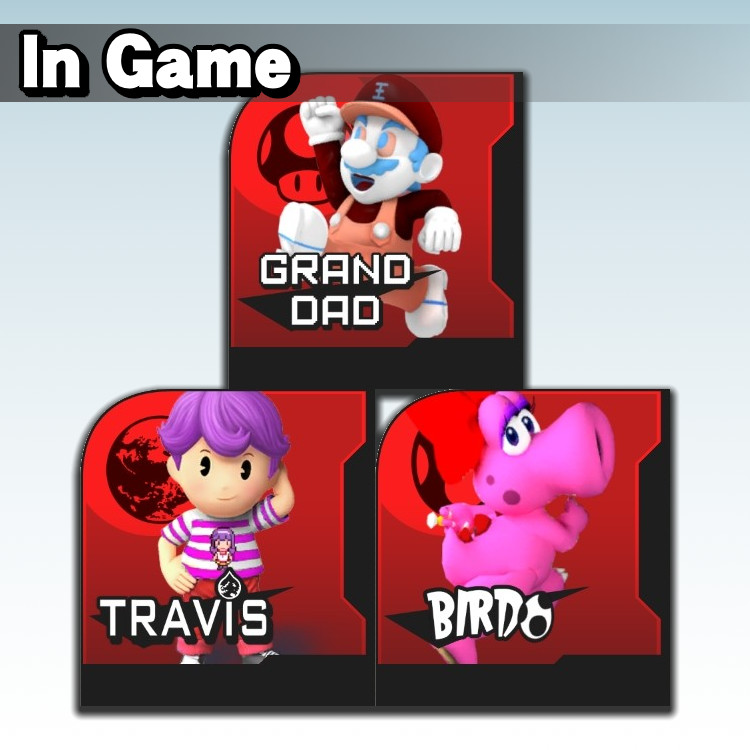 Stank Knight's Unique Nameplates Mod for Super Smash Bros. (Wii U ...