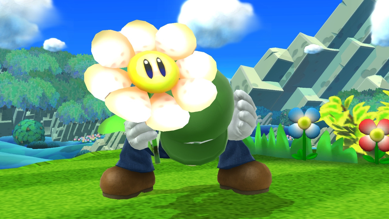 Melee Fire Flower [Item] [Super Smash Bros. (Wii U)] [Mods]