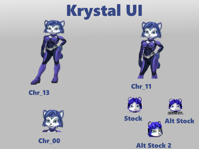 Krystal UI [Super Smash Bros. (Wii U)] [Mods]