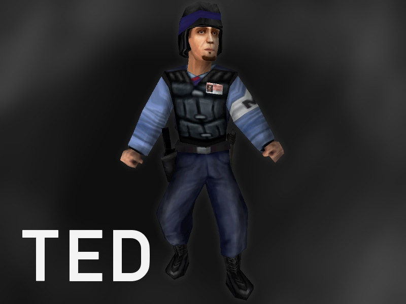 Ted Backman Barney Mod for Half-Life | HL Mods