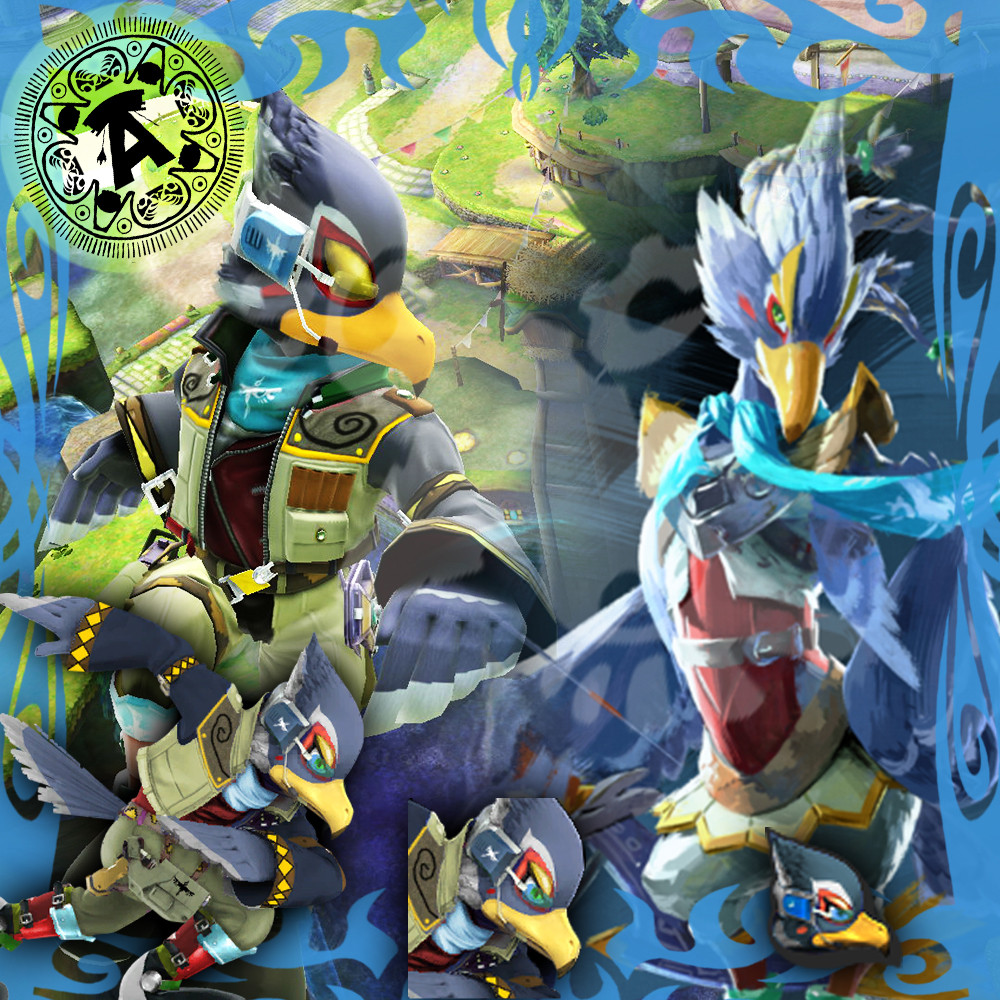 Revali Falco Mod for Super Smash Bros. (Wii U) | SSB4U Mods