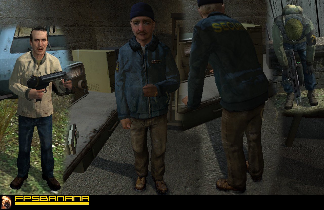 Normal maps for ALL humans Mod for Half-Life 2 | HL2 Mods