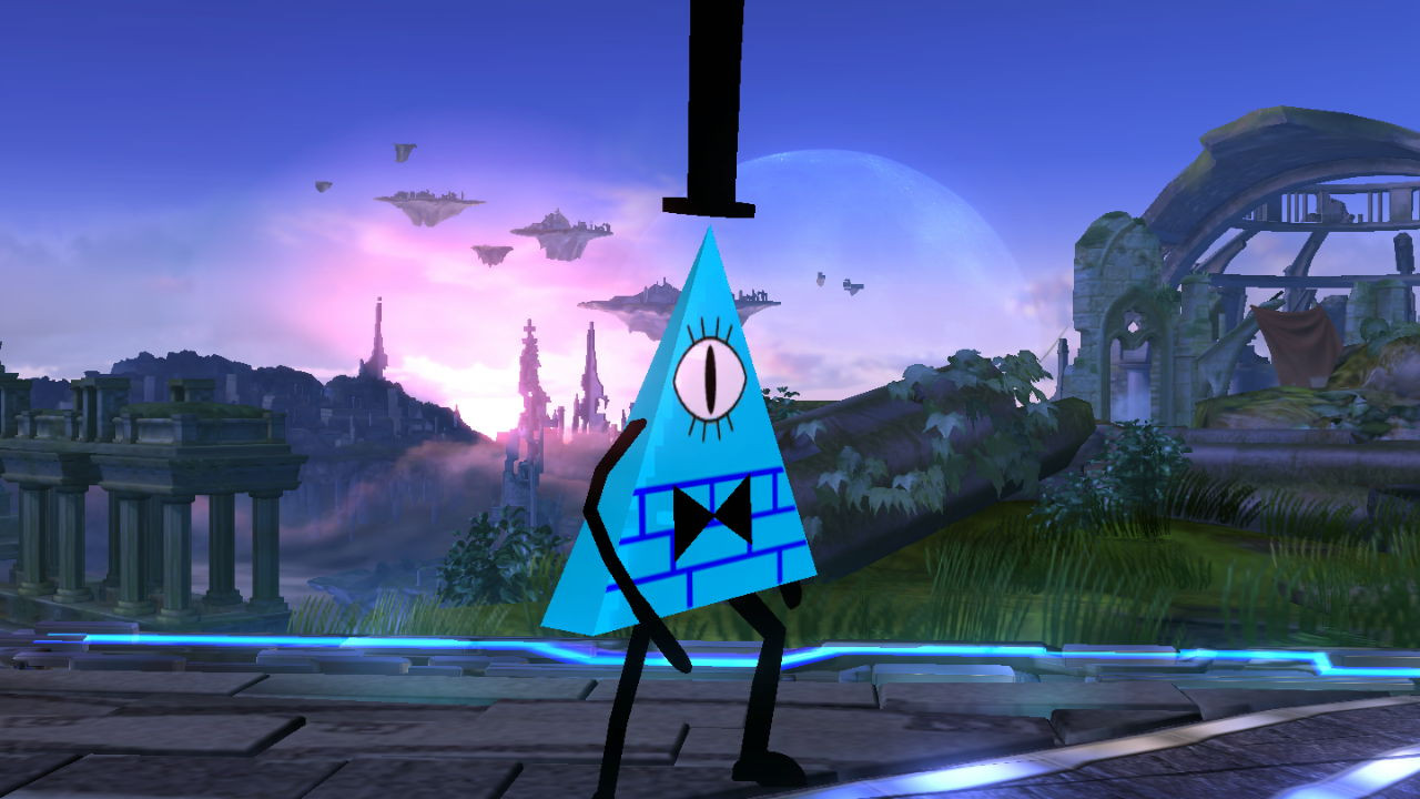 Bill Cipher Mod for Super Smash Bros. (Wii U) | SSB4U Mods
