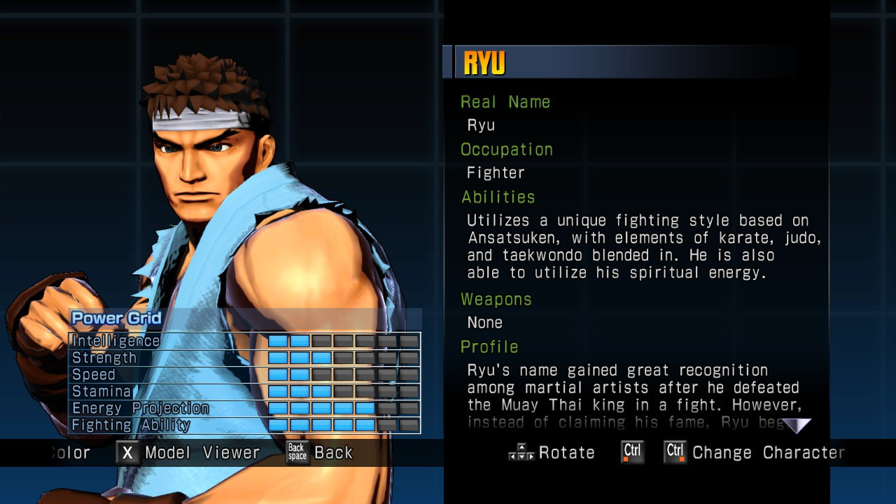 Ryu - Color from Super Street Fighter II Mod for Ultimate Marvel vs ...