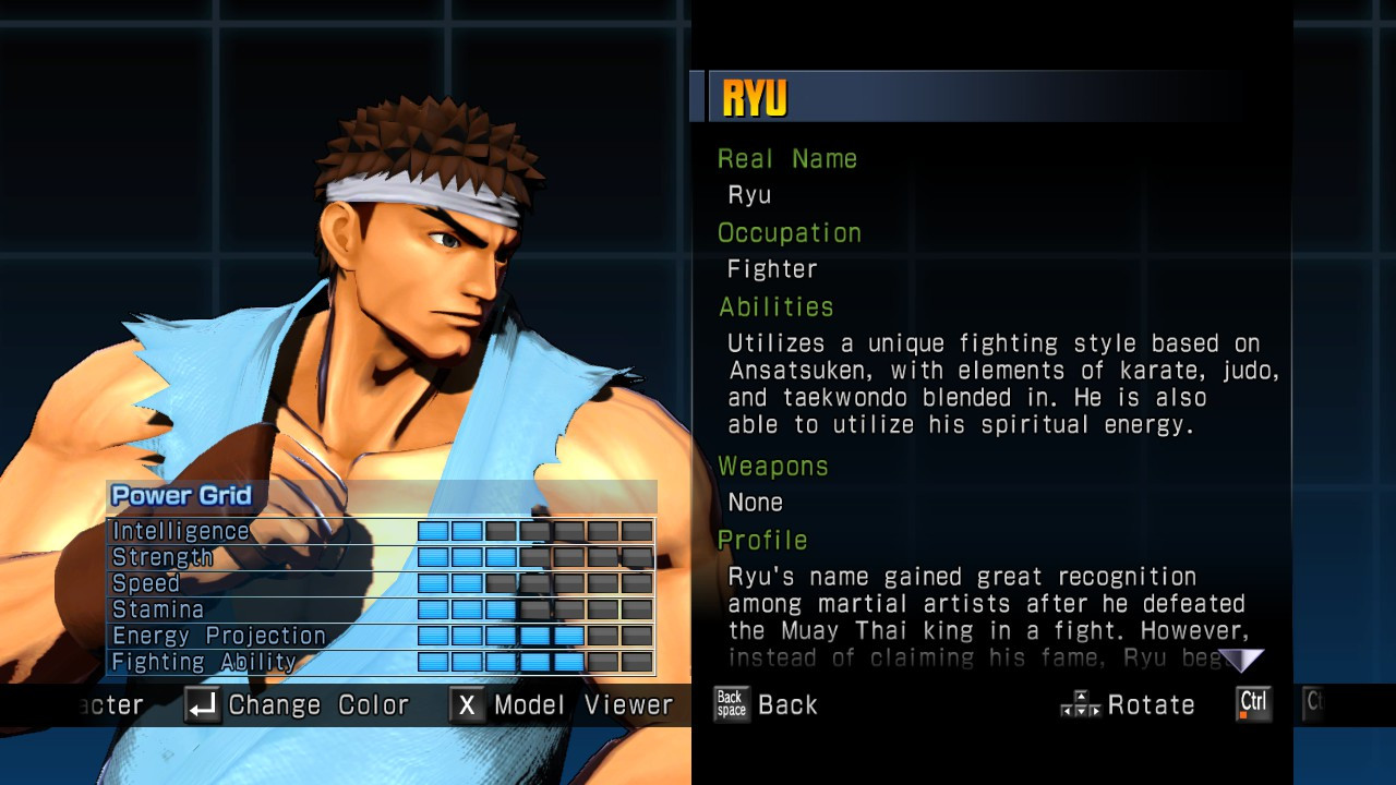 Ryu - Color from Super Street Fighter II Mod for Ultimate Marvel vs ...