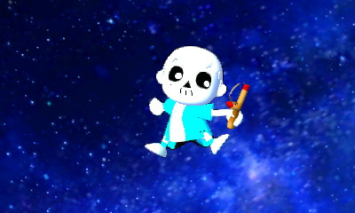 Sans Mod for Super Smash Bros. (3DS) | SSB3DS Mods