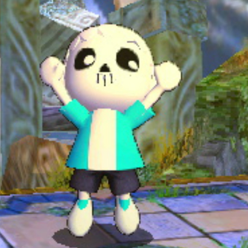 Sans Mod for Super Smash Bros. (3DS) | SSB3DS Mods