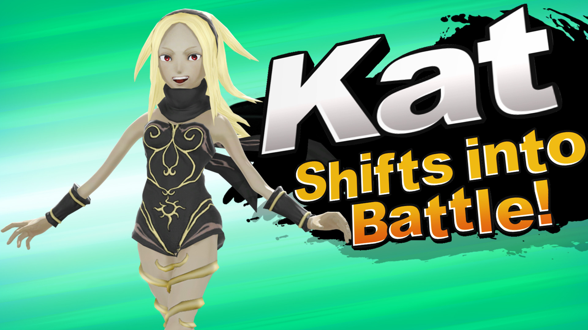 Kat (Gravity Rush/Daze) Mod for Super Smash Bros. (Wii U) | SSB4U Mods