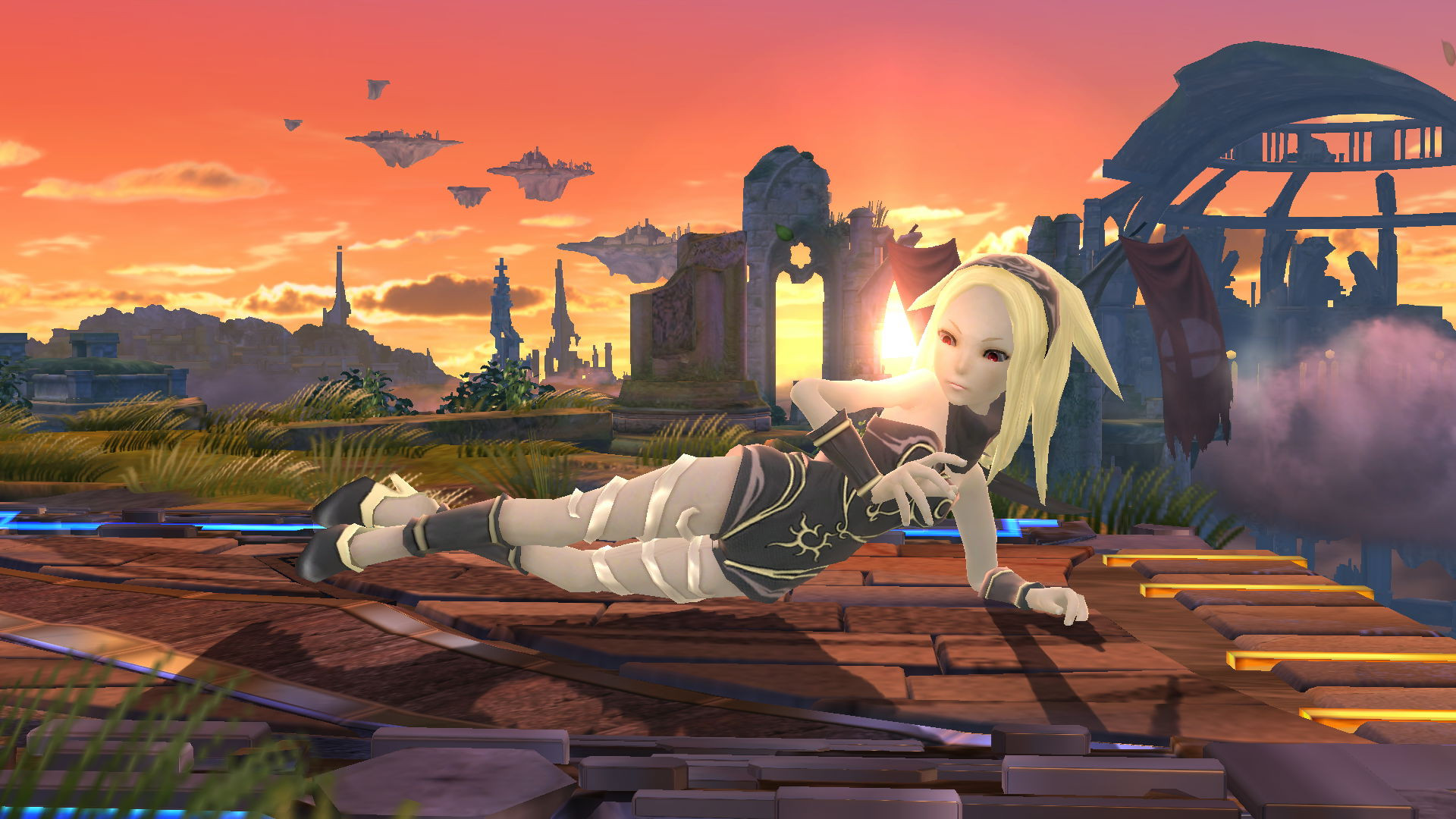 Kat (Gravity Rush/Daze) Mod for Super Smash Bros. (Wii U) | SSB4U Mods