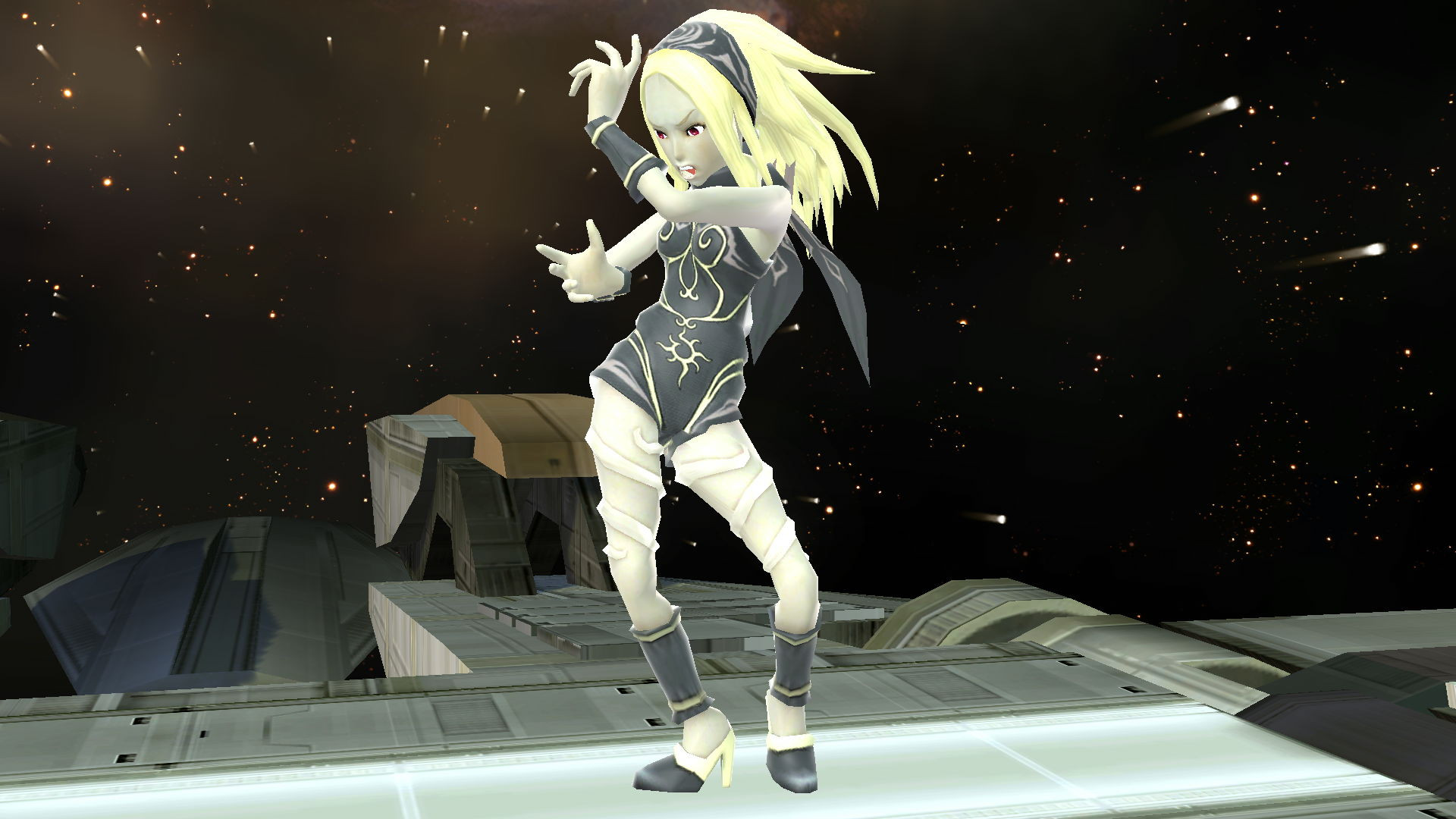 Kat (Gravity Rush/Daze) Mod for Super Smash Bros. (Wii U) | SSB4U Mods
