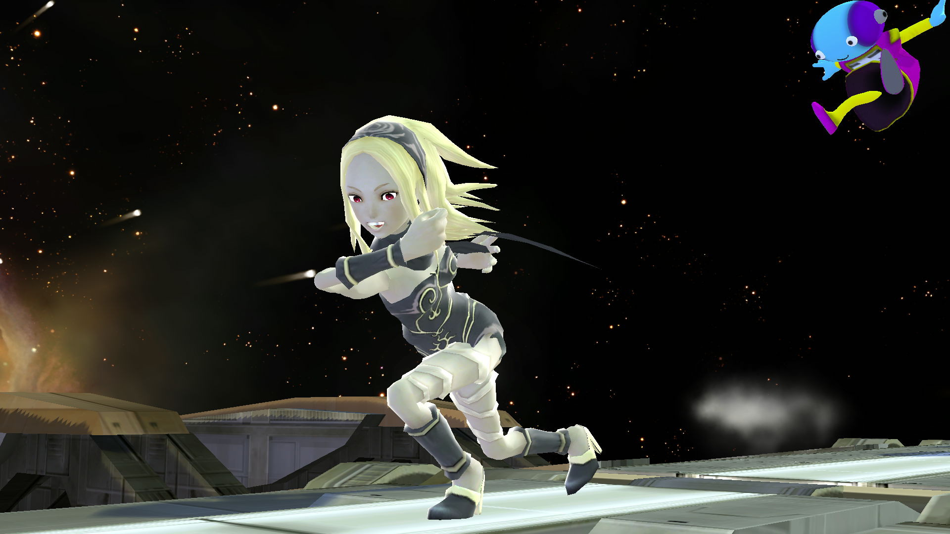 Kat (Gravity Rush/Daze) Mod for Super Smash Bros. (Wii U) | SSB4U Mods