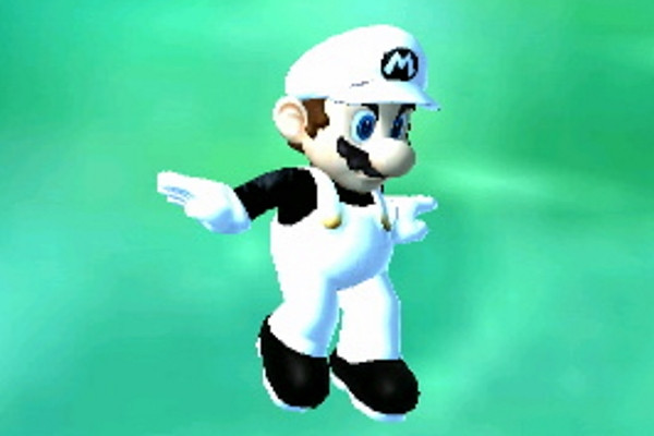 Black and White Mario Mod for Super Smash Bros. (3DS) | SSB3DS Mods