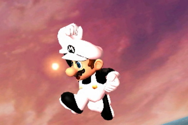 Black and White Mario Mod for Super Smash Bros. (3DS) | SSB3DS Mods