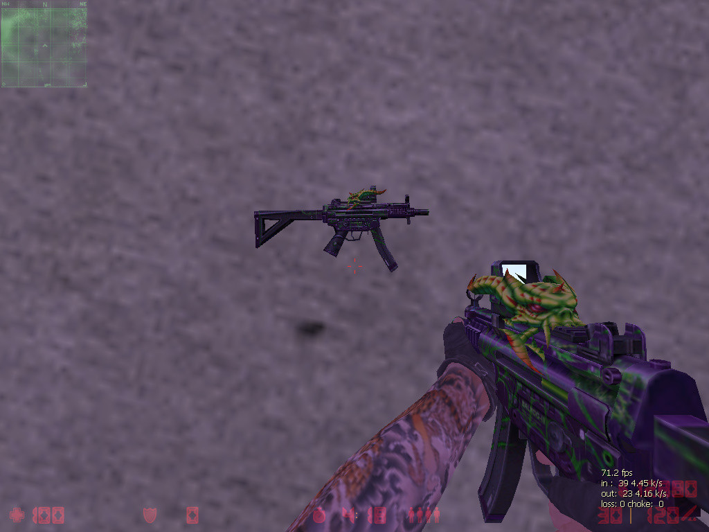 Poison Paint Balrog Series With Tattoo Mod for Counter-Strike 1.6 | CS1 ...